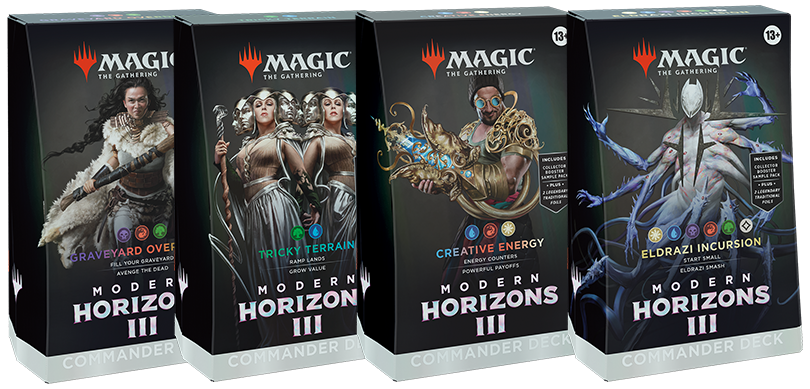 Modern Horizons 3 Set of 4 Commander Decks | Gamingetc